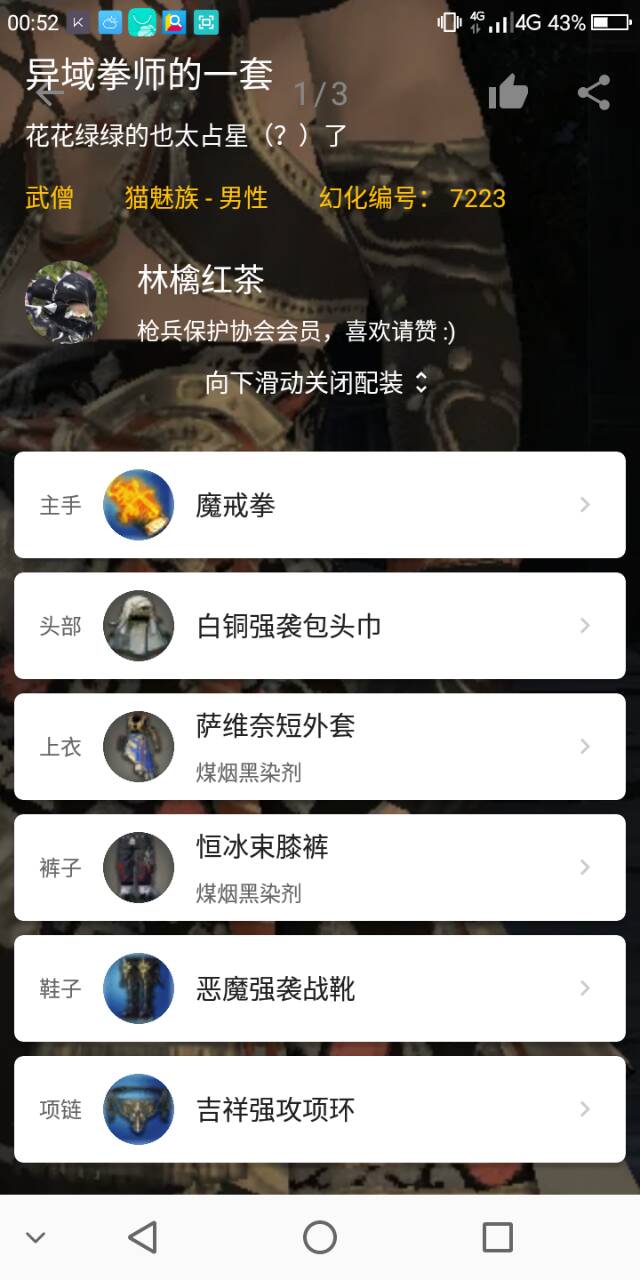 求一个亮眼的武僧幻化 包括武器 NGA玩家社区