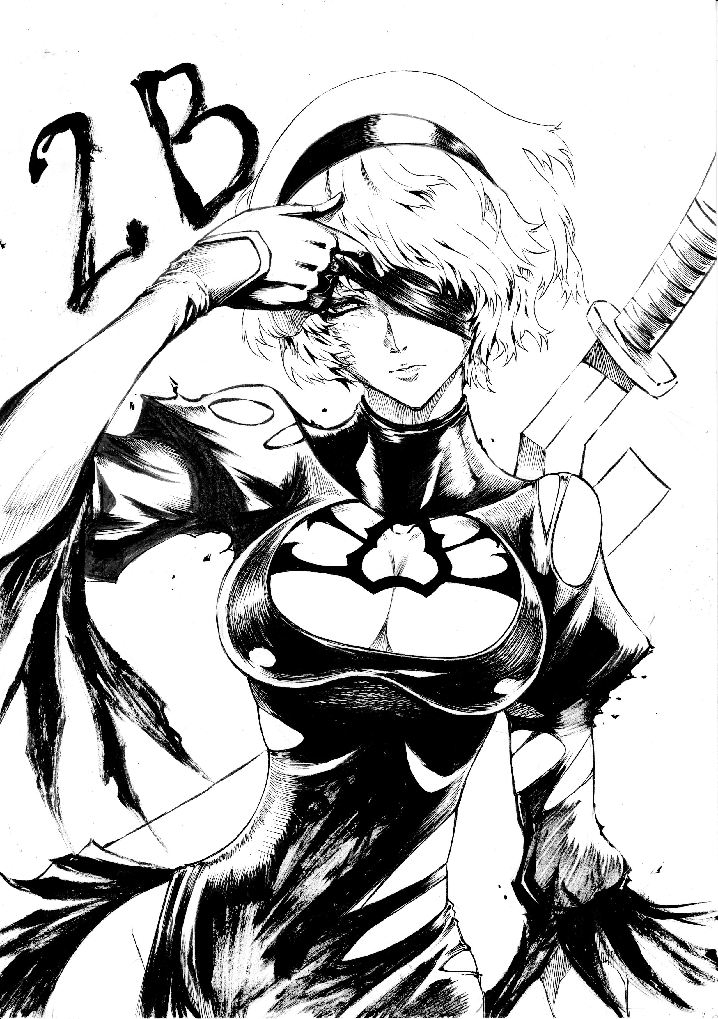 [求助][尼尔机械纪元]有没有2B或者2A的壁纸或者头像 178