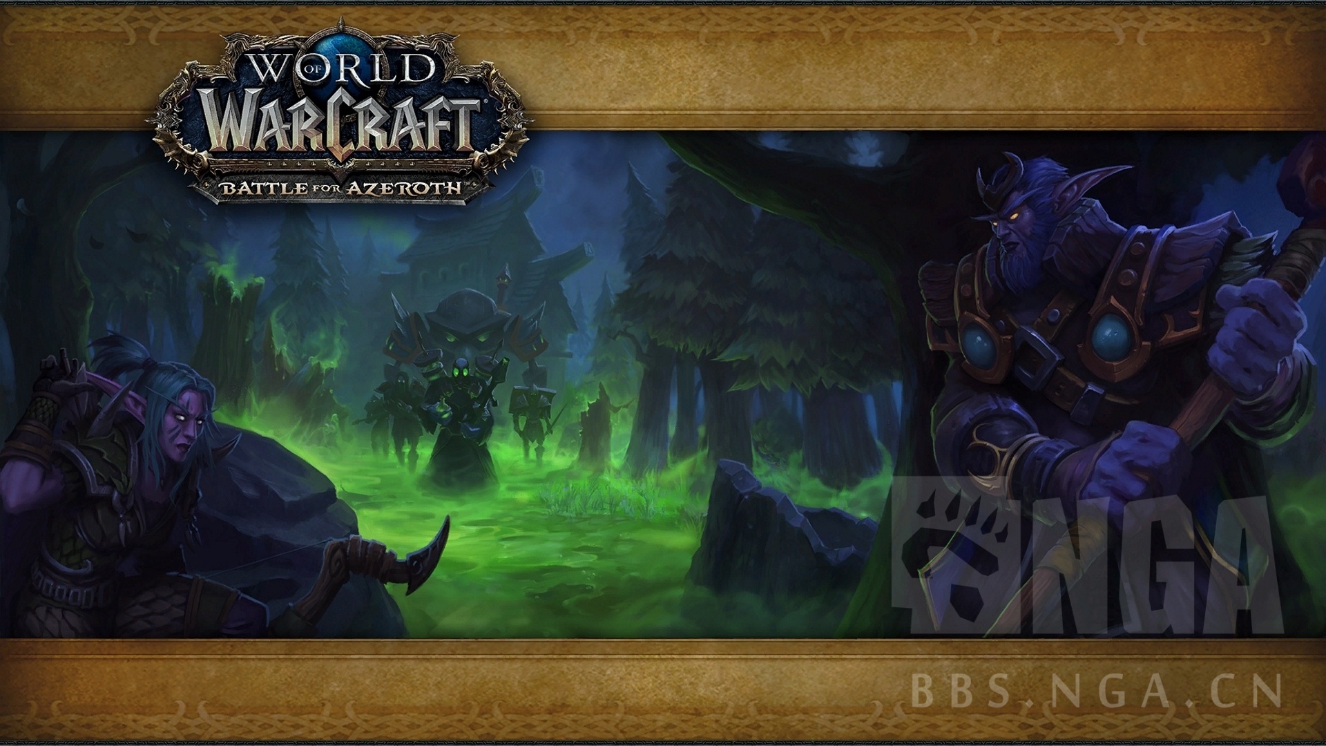 魔兽同人作品-War3地图[战争前线：黑海岸之战] NGA玩家社区