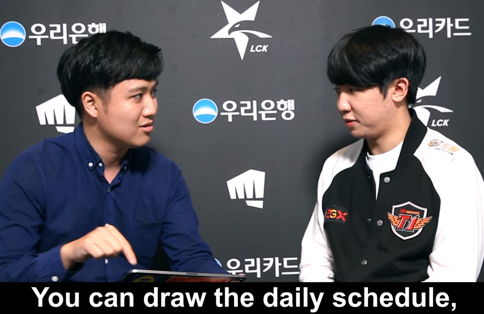 [赛事资讯] 通往职业选手之路 Khan揭晓SKT日程图 NGA玩家社区