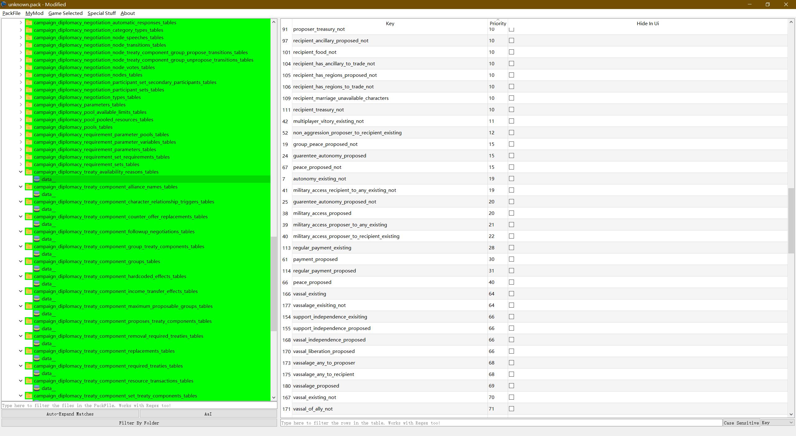 用RPFM简单研究了一下外交系统 NGA玩家社区