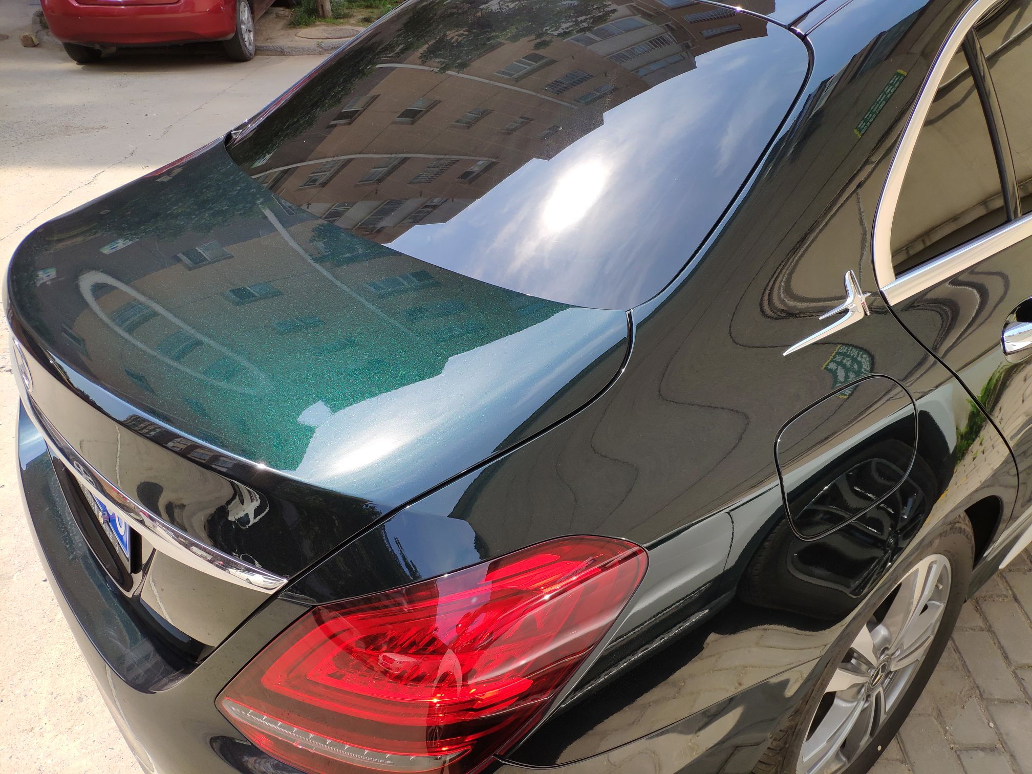 奔驰C260的祖母石绿怎么样啊 178