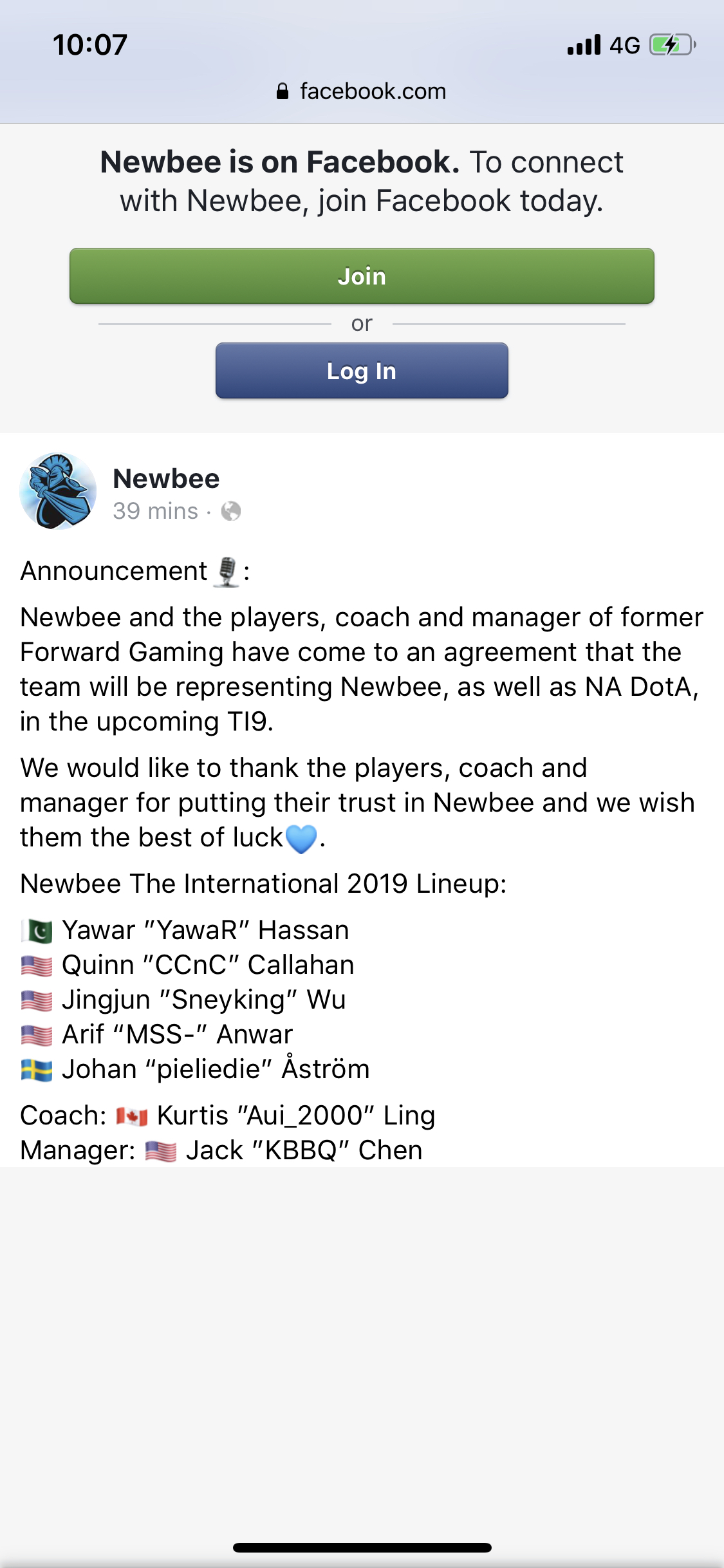 有一句说一句，这个fgnb，到底能不能算中国队？ NGA玩家社区