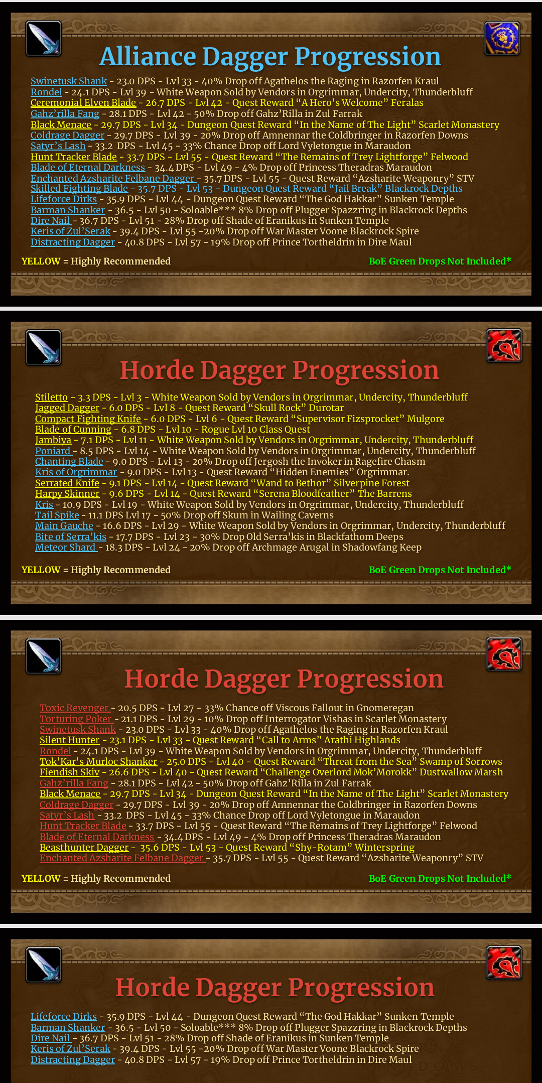 [搬运+翻译]Kargoz的旧世练级指南——盗贼(更新武器获取) NGA玩家社区