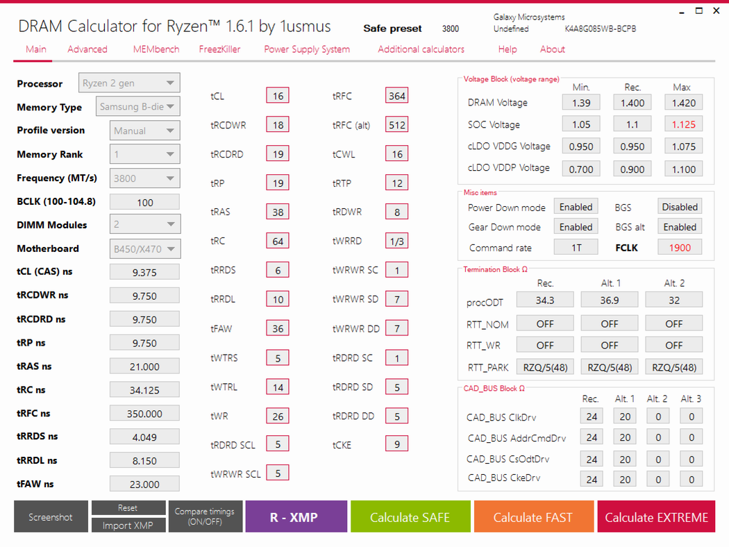 [首发]AMD锐龙内存超频辅助工具DRAM-Calculator-for-Ryzen-1.6.2教程[2019.9.17] 178