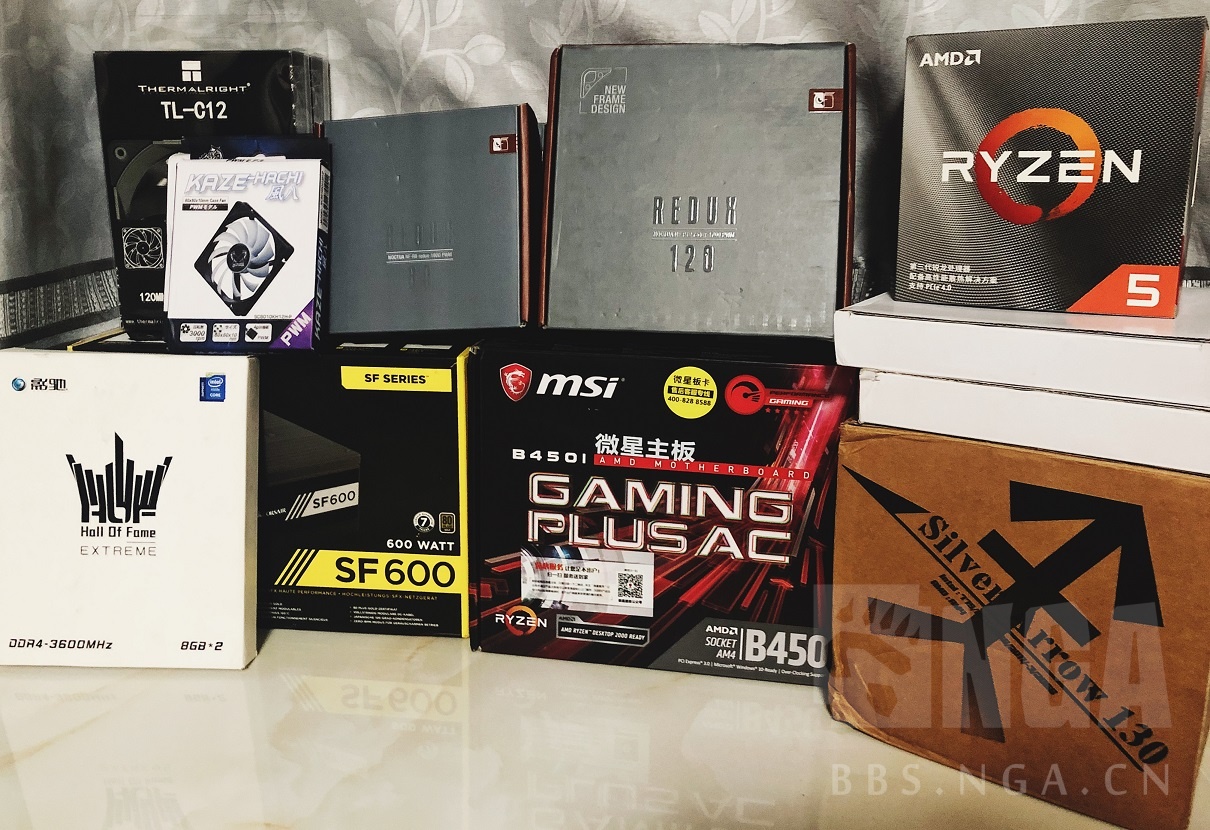 [作业贴]3600+MSI B450i+HOF陶瓷3600+银风Vega64，真香！AMD Yes! NGA玩家社区