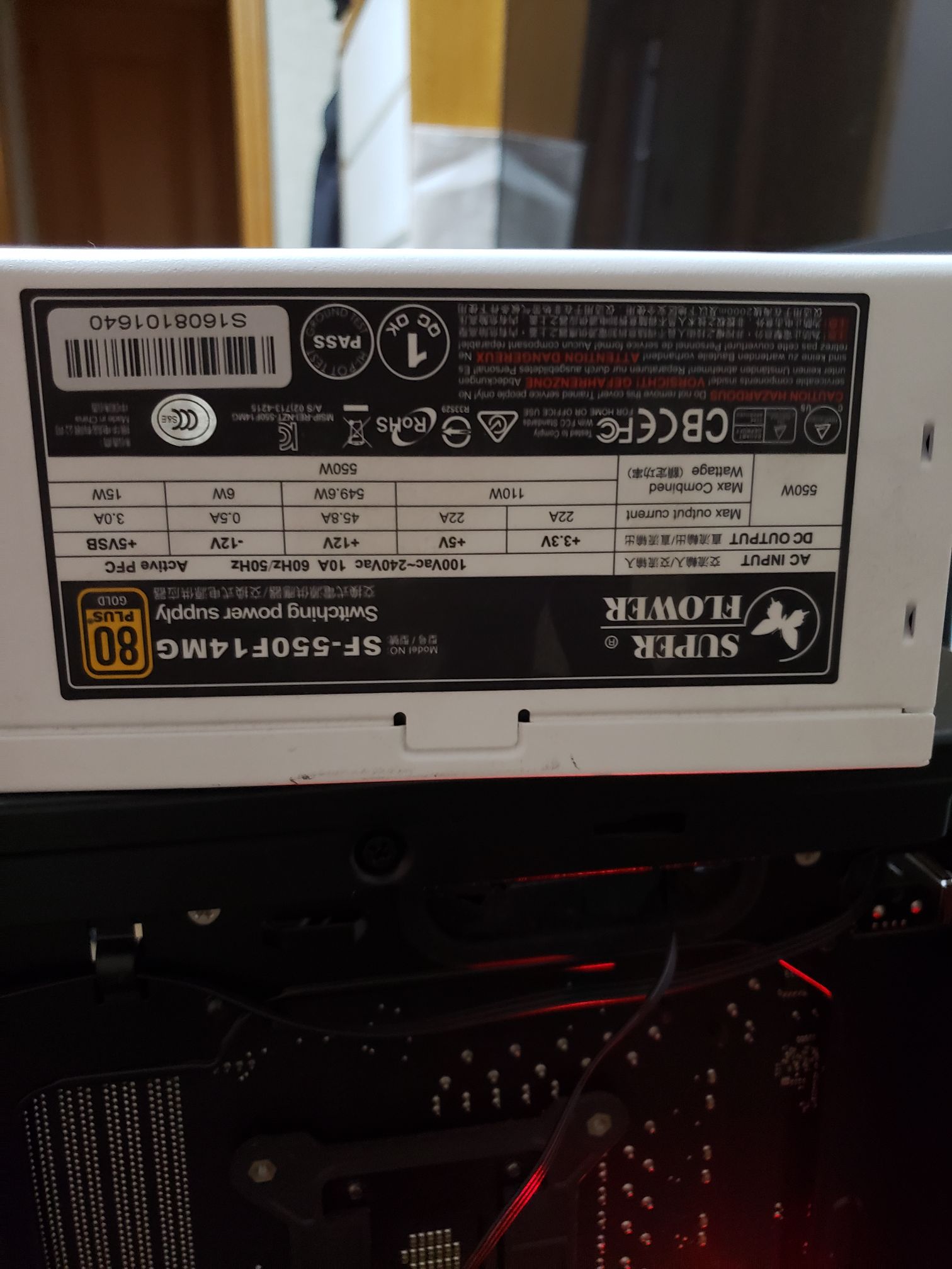 [硬件求助]振华550w电源疑似带不动970显卡？，求助各位大佬 NGA玩家社区