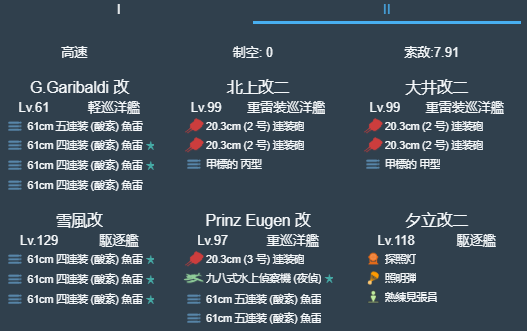 [舰colle] e2p2甲最短路线卡斩求诊(已斩，拜谢) NGA玩家社区