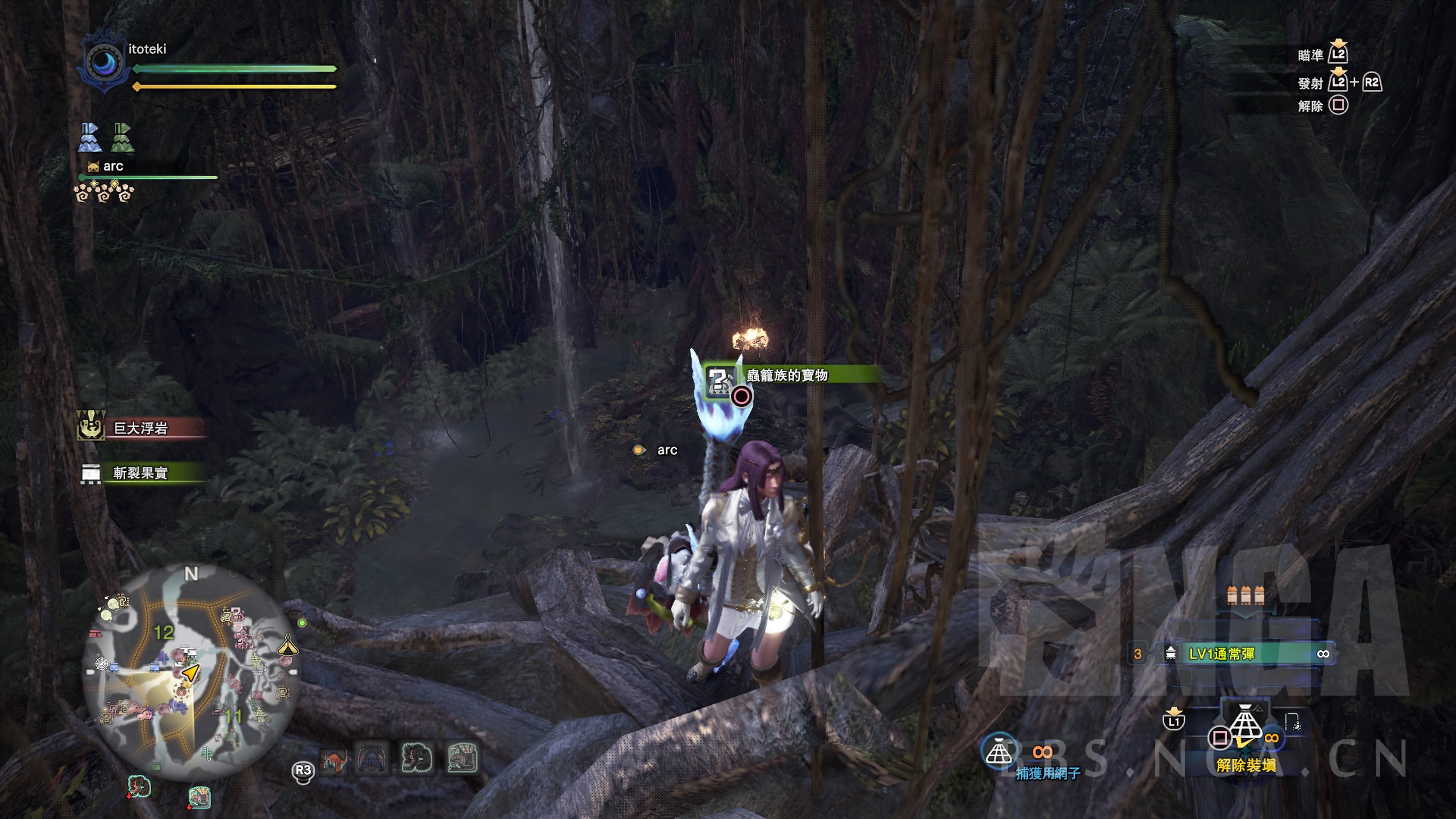 [MHWI] 60处宝物位置图文详解(解锁奖杯)图多流量党注意！附有冰原爬墙小技巧 178