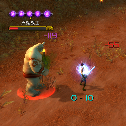 分享个固定在姓名板上的连击点插件NugcomboBar 178