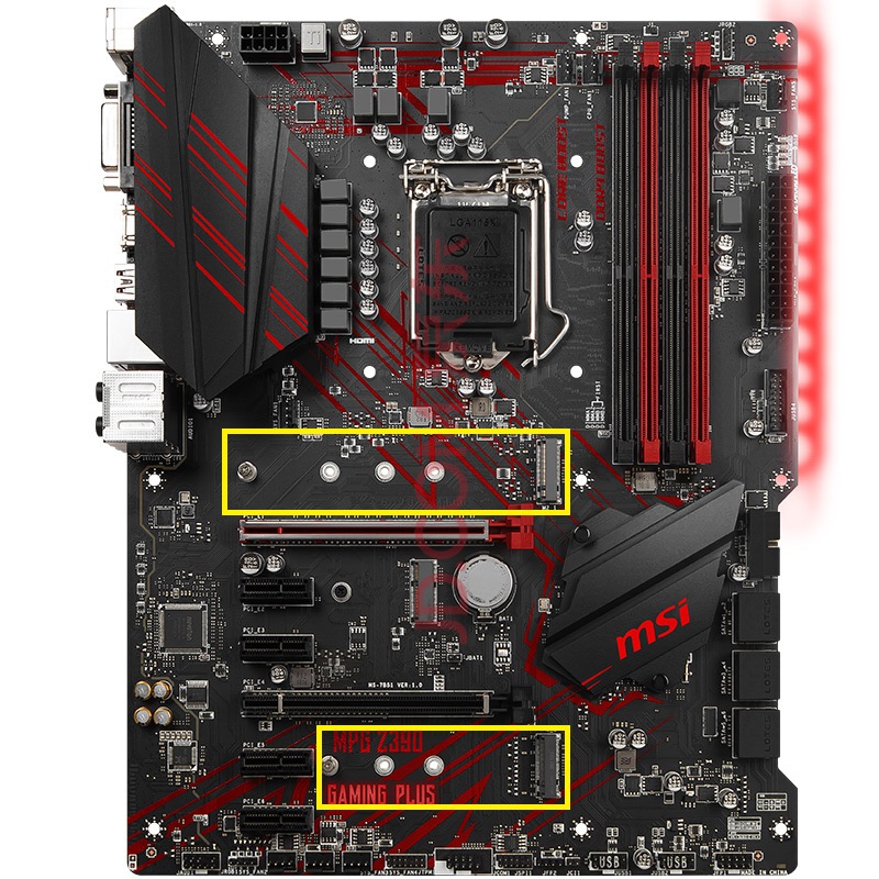 微星Z390主板的两个M.2接口应该安装在哪个上？ NGA玩家社区
