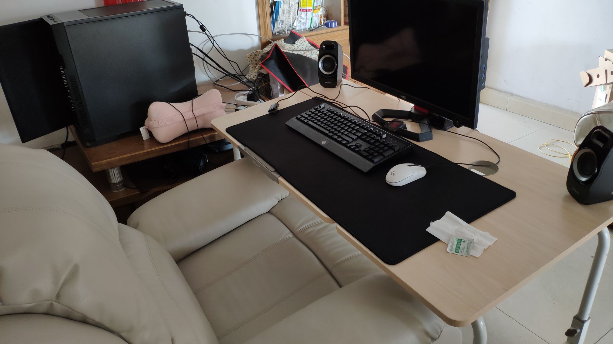 创新5.1声道音箱(T6300)简单开箱安装试听作业 178