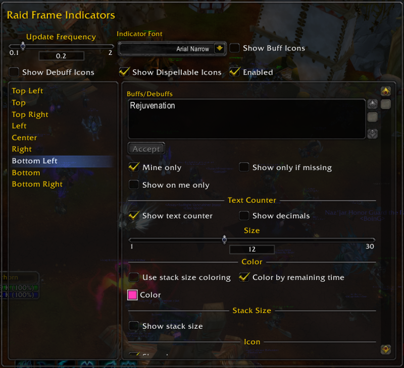 系统自带框架增强插件Enhanced Raid Frames--闪烁骑的好帮手 178