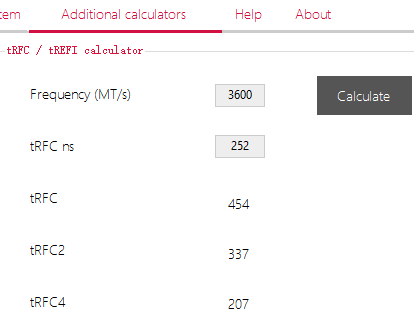 内存超频里除trfc是根据什么调的？ 178