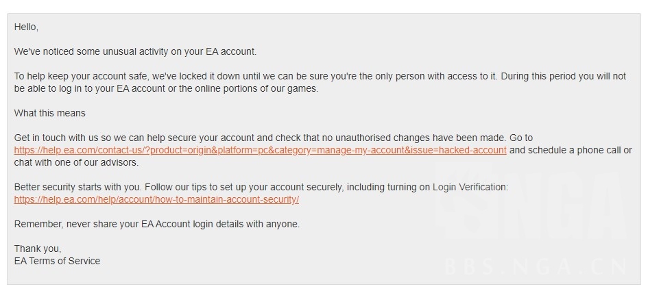 玩个战地5被eaban了。。。 NGA玩家社区