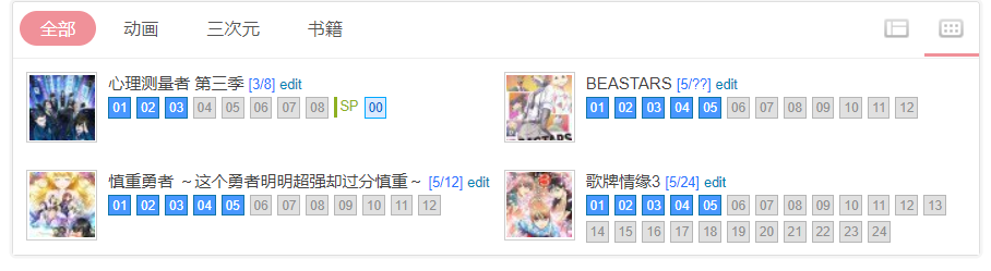 用bangumi和萌娘百科的小伙伴多么？ NGA玩家社区