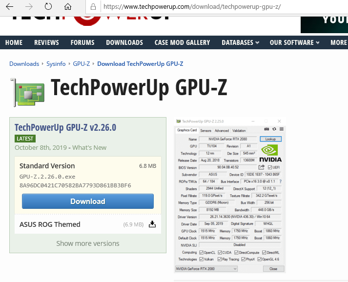GPU-Z打不开，平平无奇的天乐们帮我看看 NGA玩家社区