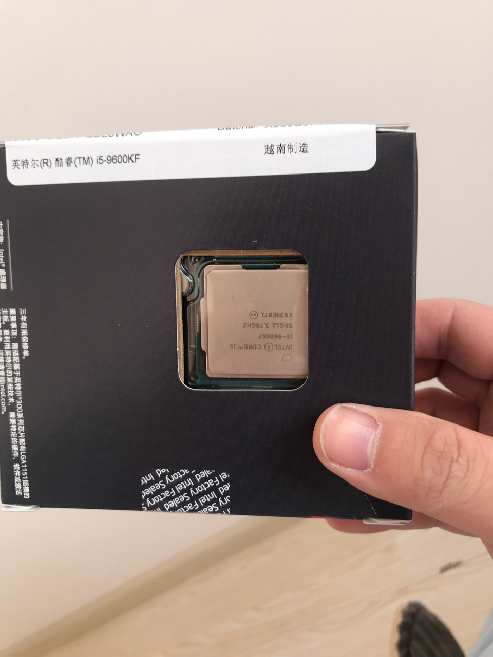 pdd买的9600kf达到了论坛的平均体质 NGA玩家社区