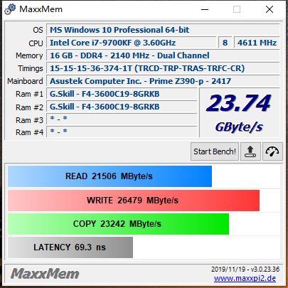 CPU/Memory性能测试软件MaxxMEM2 & MaxxPiMulti [来晒跑分吧] NGA玩家社区