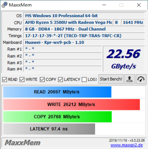 CPU/Memory性能测试软件MaxxMEM2 & MaxxPiMulti [来晒跑分吧] NGA玩家社区