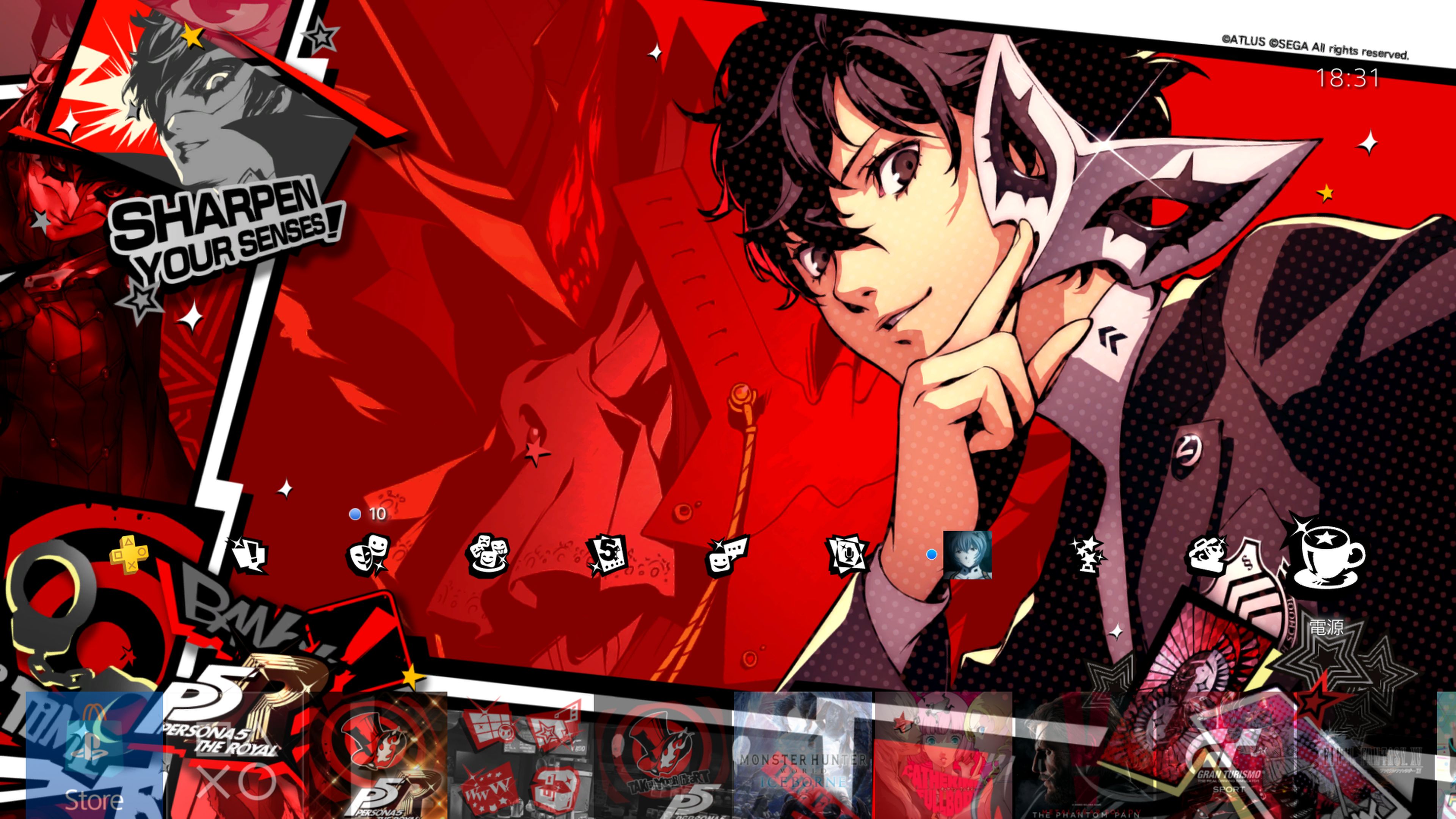 [P5R] [PS4主题]P5R日服目前全17款主题及头像 178