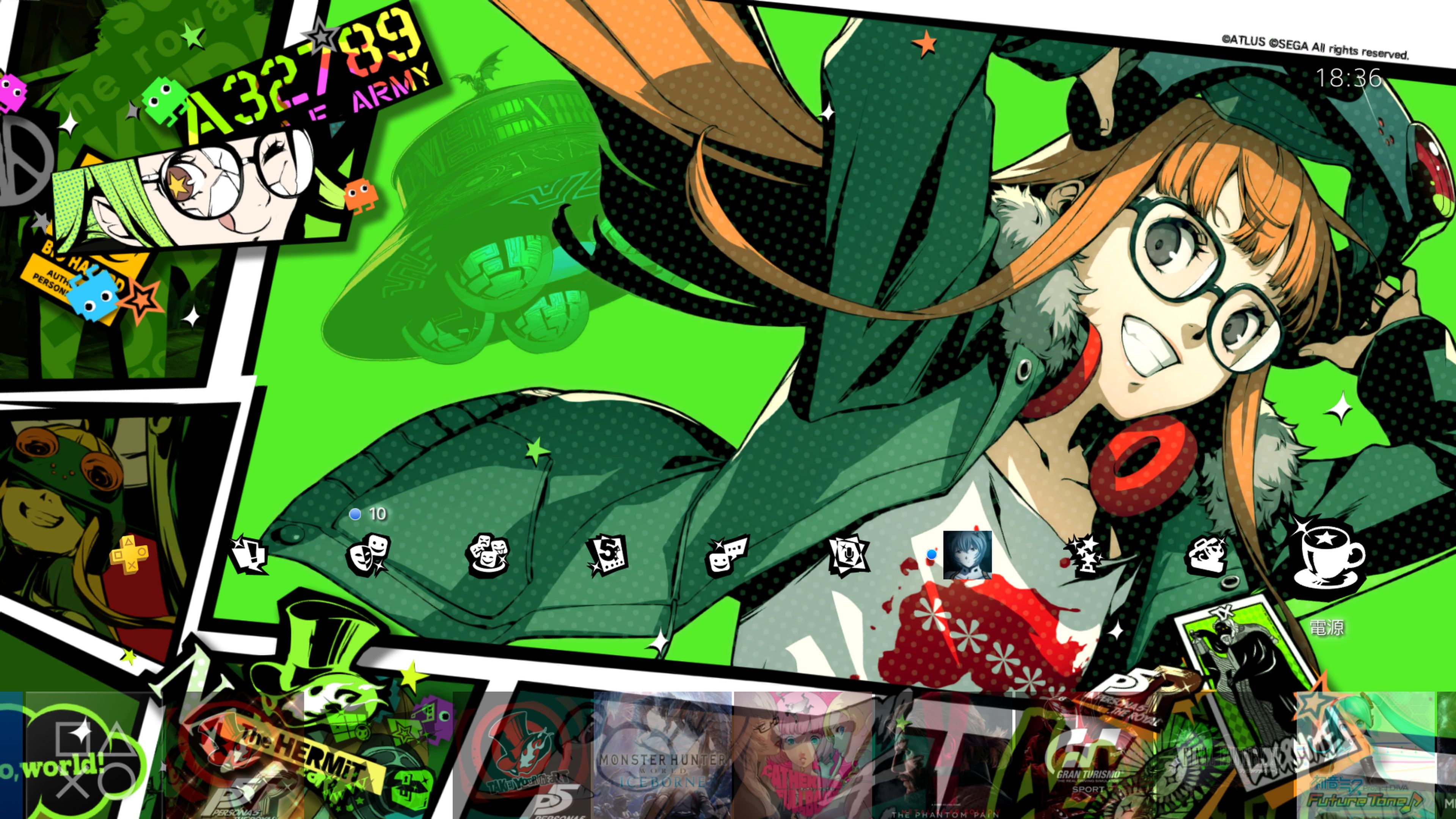 [P5R] [PS4主题]P5R日服目前全17款主题及头像 178