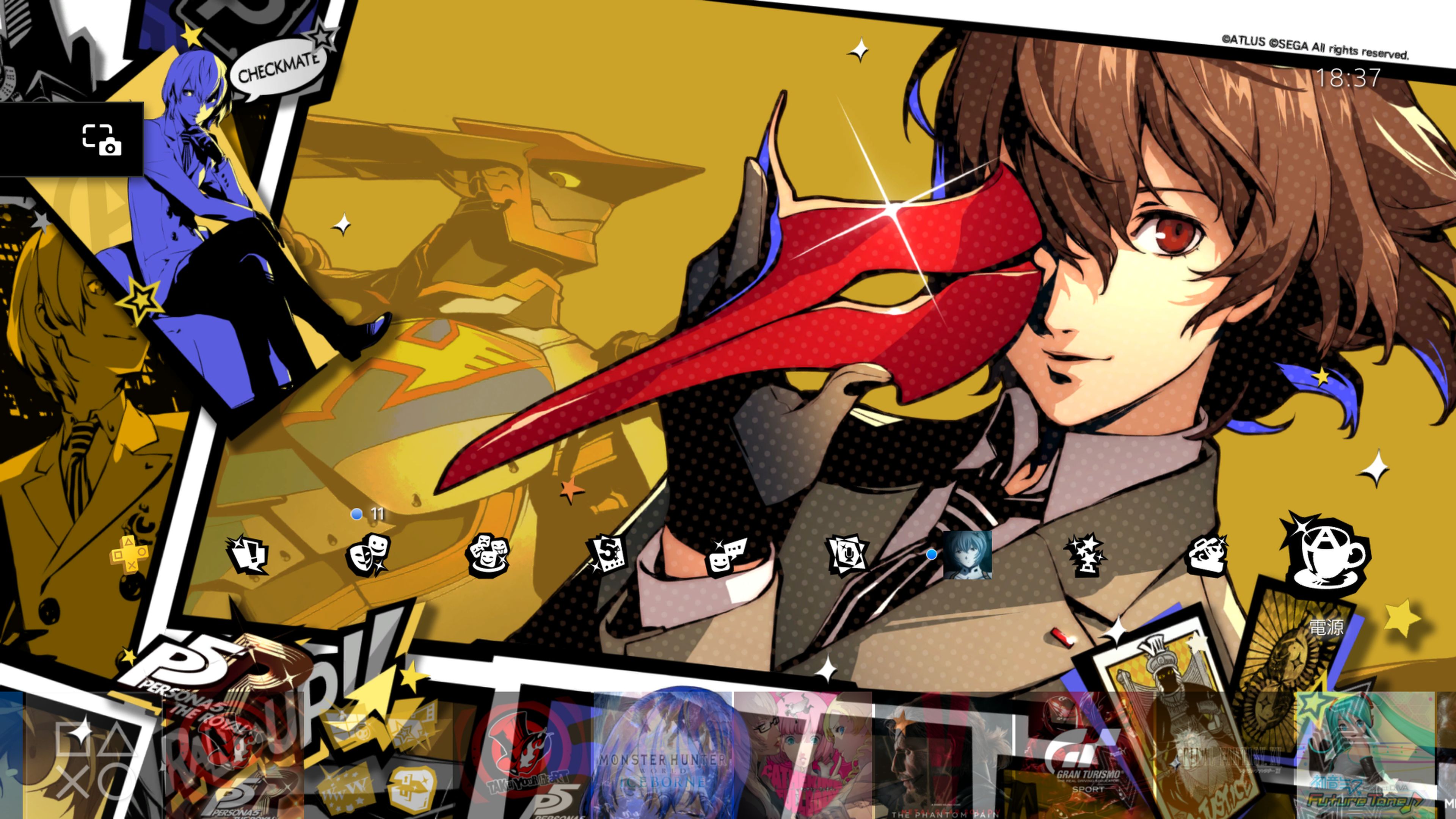 [P5R] [PS4主题]P5R日服目前全17款主题及头像 178