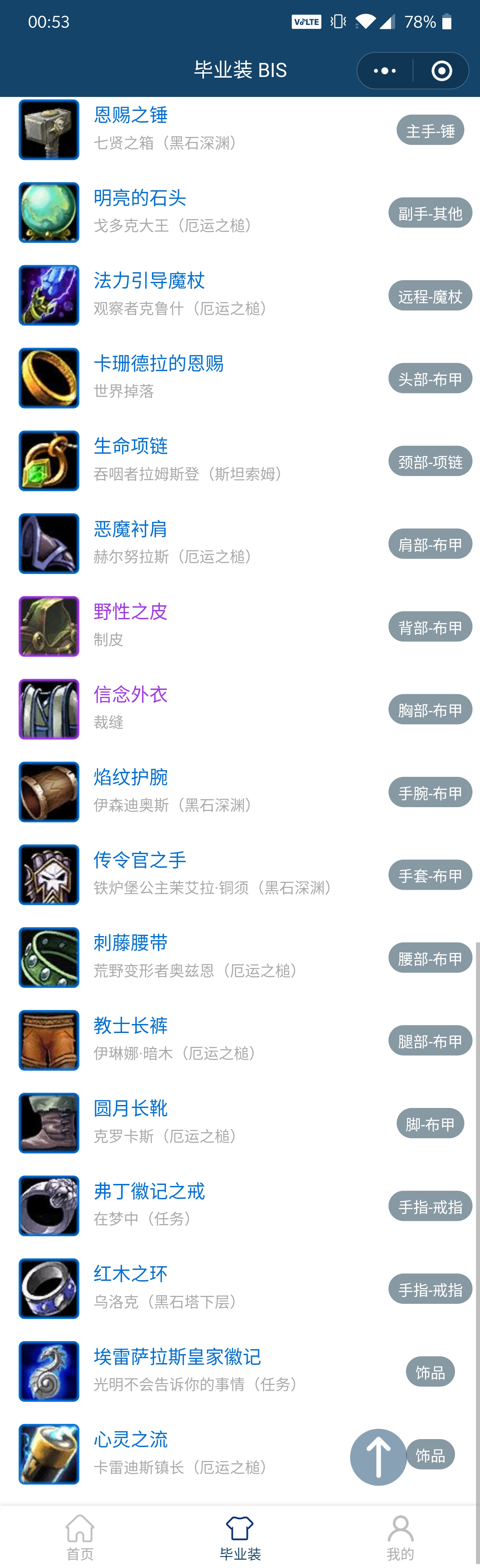 [询问] 牧师的三本毕业装是哪些 NGA玩家社区