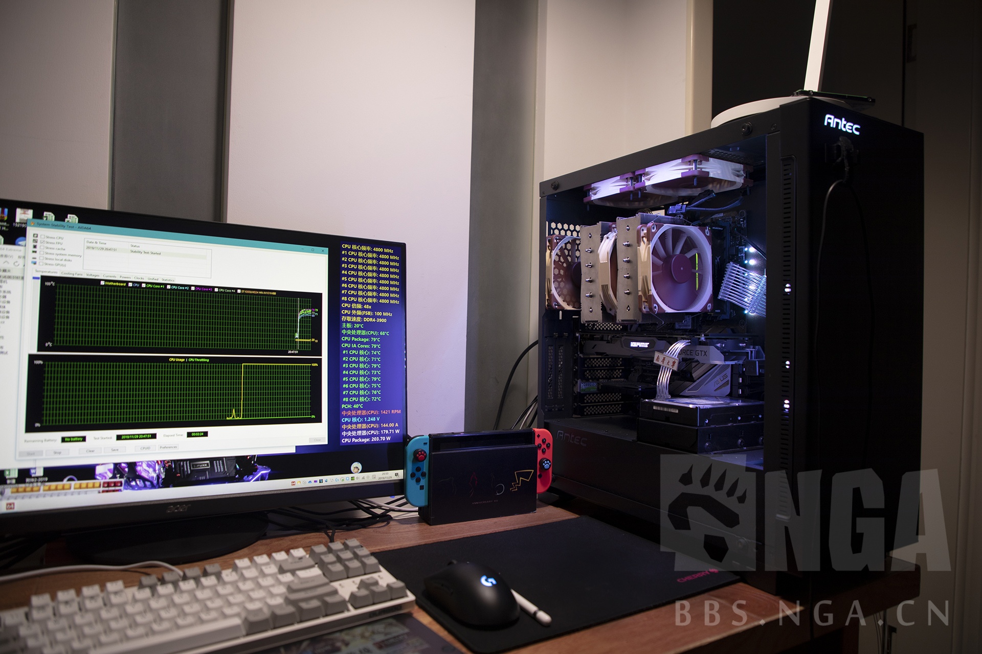 [硬件产品讨论] 以少胜多还是以小博大？利民FS140先行开箱测试&对比猫头鹰D15 NGA玩家社区