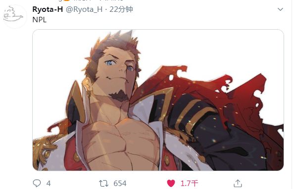 王哈拿破仑画师Ryota-H新画的拿皇，顺便安利下老师的画集 NGA玩家社区