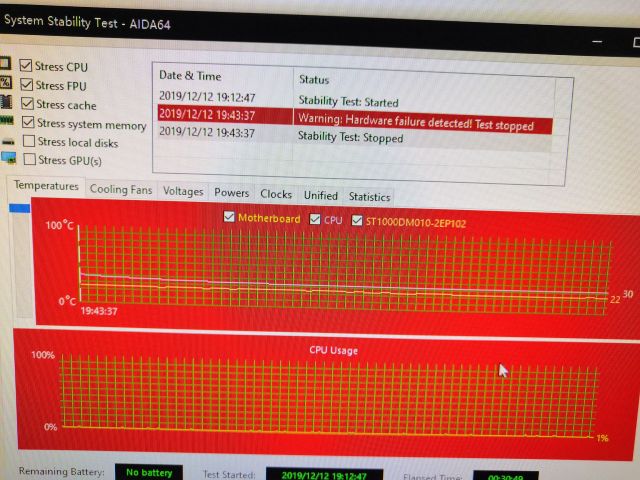 关于aida64的稳定性测试，12.12更新 NGA玩家社区