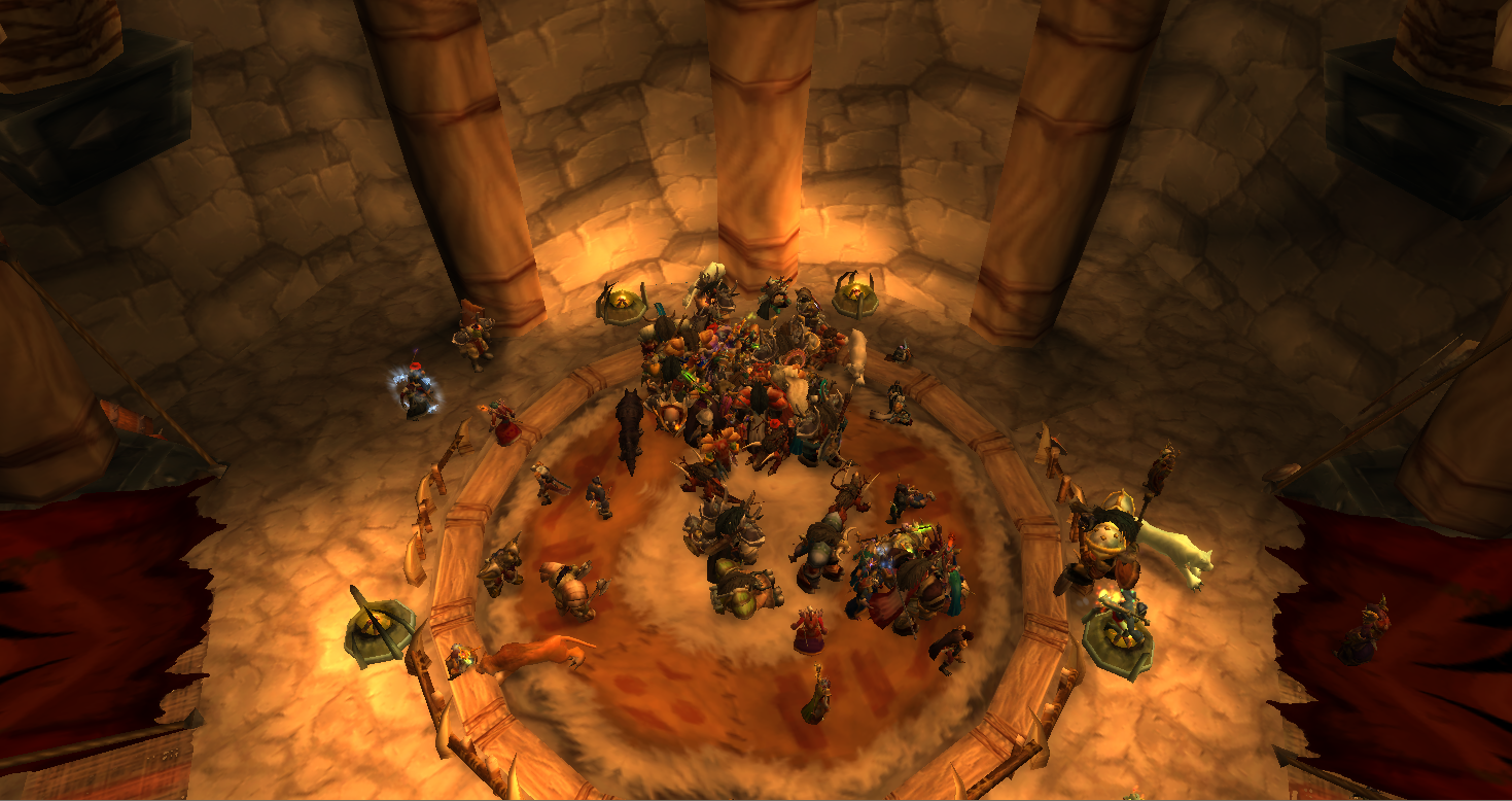 [PVP相关] 教你如何在茫茫人海中选中奥山战场NPC NGA玩家社区