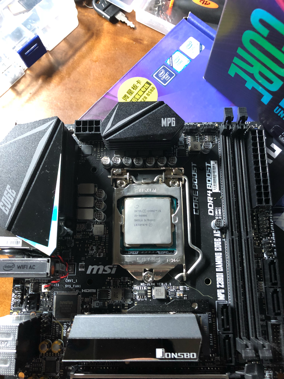 老哥们微星z390i刀锋缩水了没有 NGA玩家社区