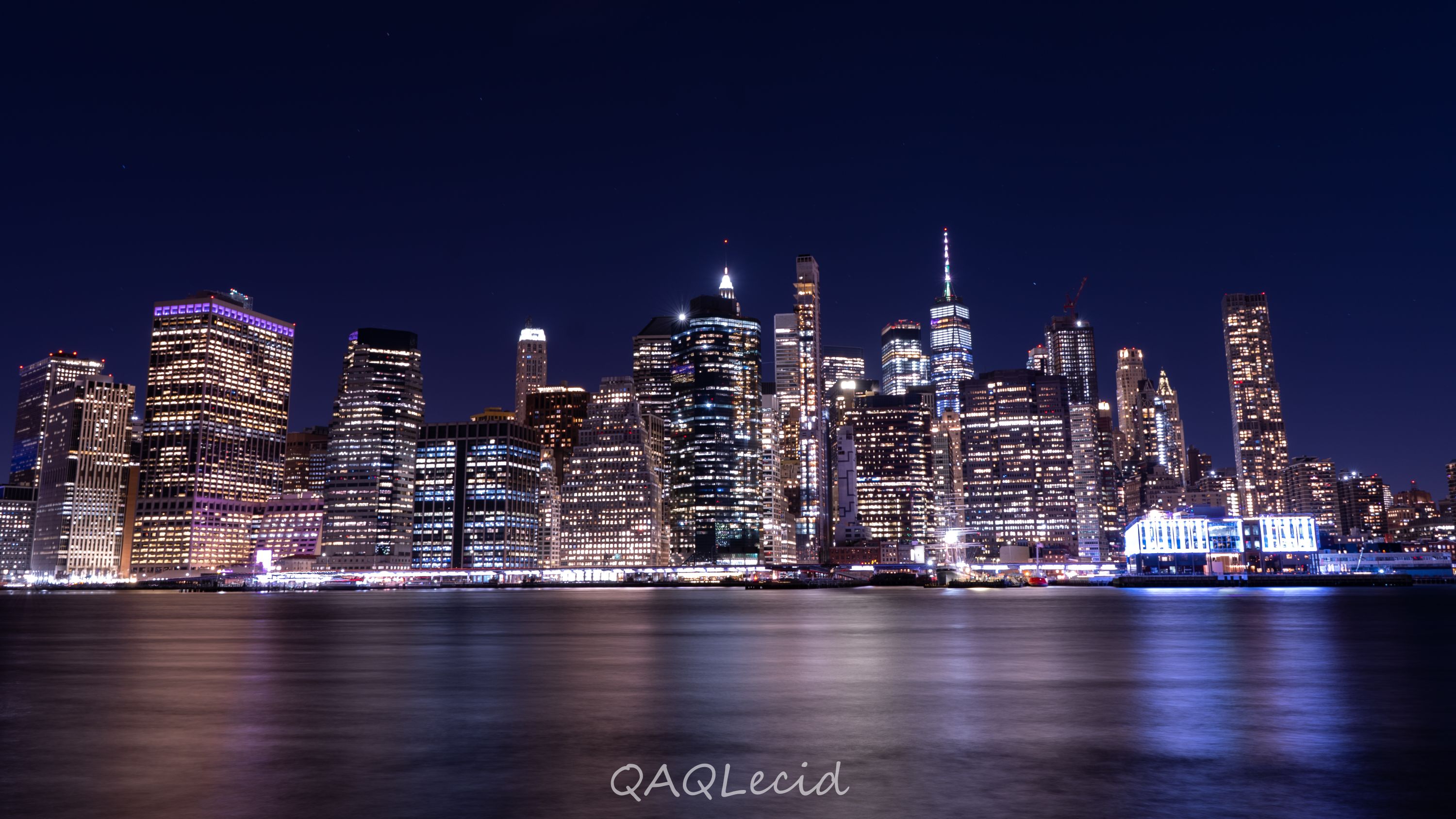 分享今天拍的曼哈顿岛夜景 NGA玩家社区