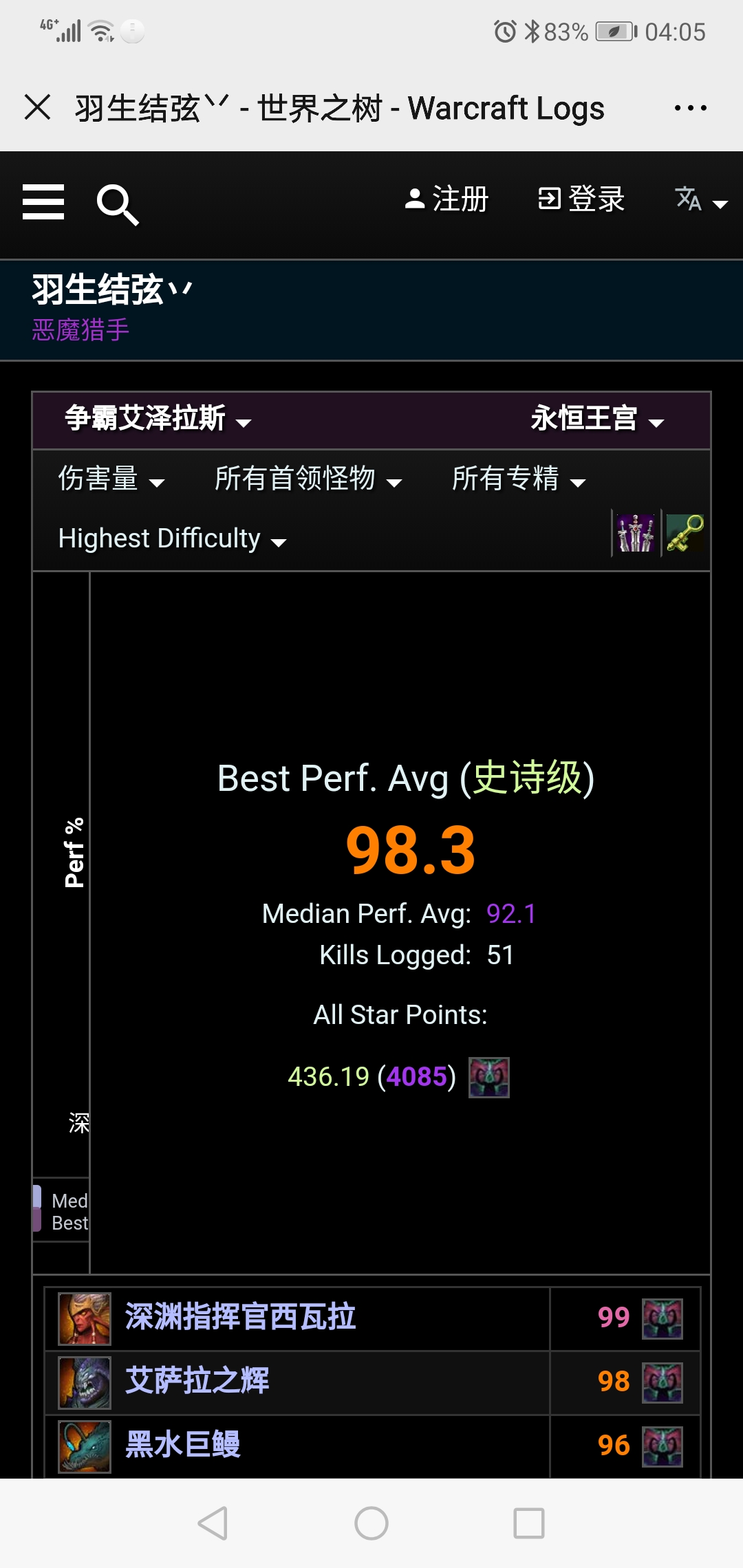 [8.3个人抉择]选了一个可能需要拼命争取主力位置的团(有WCL橙色BUILD和对DHT团本前途的想法，不水) NGA玩家社区