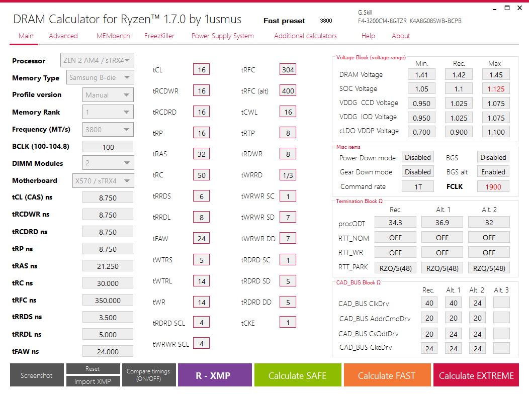 [首发]AMD锐龙内存超频辅助工具DRAM-Calculator-for-Ryzen-1.6.2教程[2019.9.17] 178