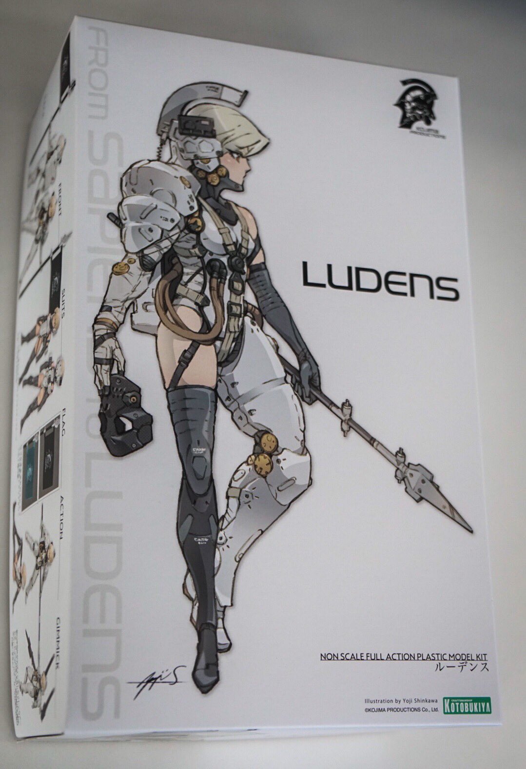 小岛工作室和寿屋合作的ludens机娘也太帅了吧 NGA玩家社区