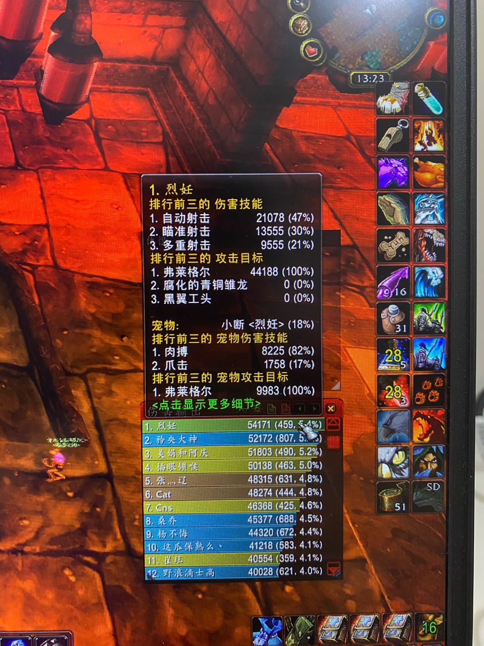 20/31/0天赋BWL实测，宝宝伤害占比依旧是大头，拉开同职业差距的关键依旧是宠物 NGA玩家社区