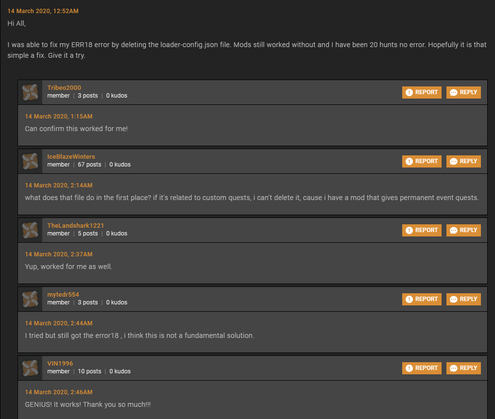 [mod] Stracker's loader 3.12更新导致err18问题的一个目前部分人可用解决方案 NGA玩家社区