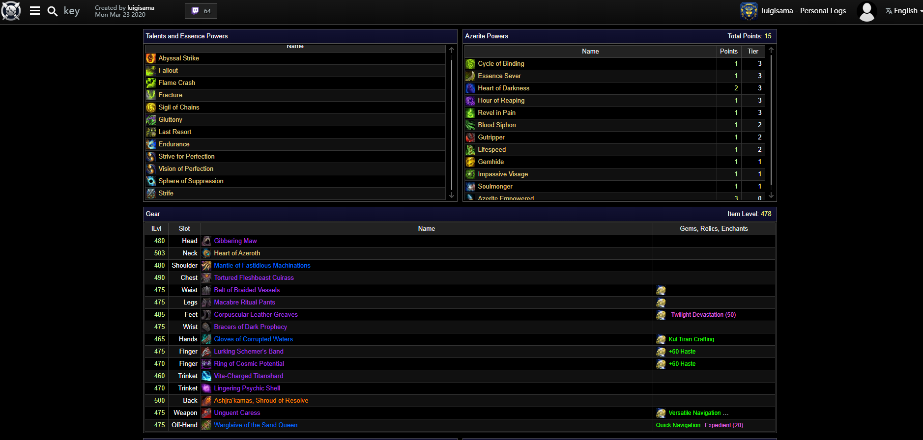 [复仇TANK] [视频] 8.3荒宴流DHT如何体面战斗在20+大米 NGA玩家社区