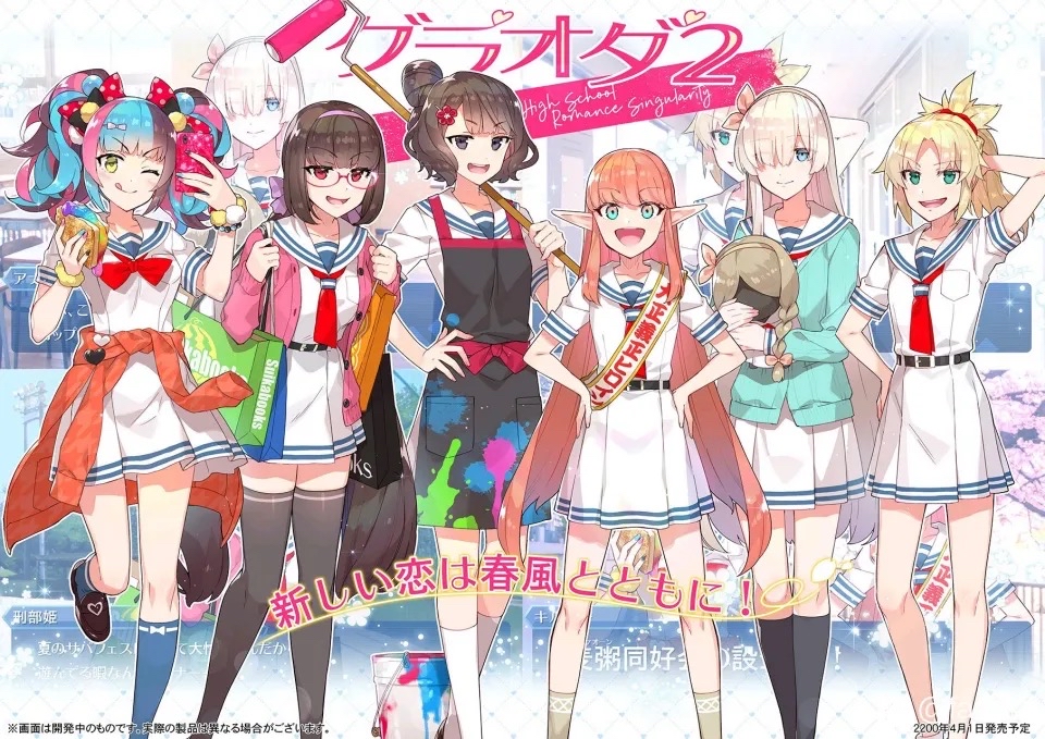 [日服]redrop老师，学园恋爱系列新图 NGA玩家社区