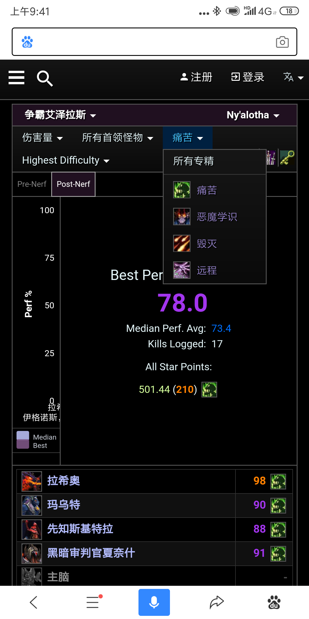 关于wcl评分的疑问。 NGA玩家社区