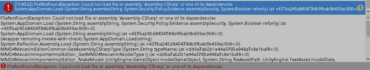 Unity萌新提问：Assembly-CSharp无法加载问题 178