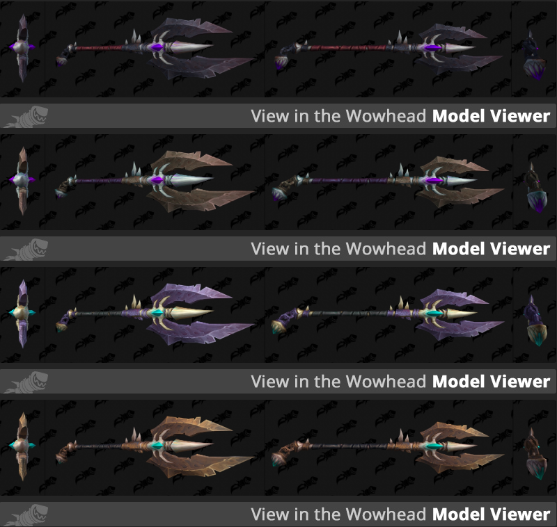 通灵领主团本武器外观一览。 NGA玩家社区