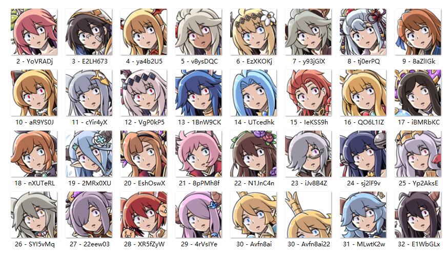 [闲聊杂谈] QQ可用的GBF游戏表情包(2022-03-07更新，更新游戏内置表情及LINE版表情) NGA玩家社区