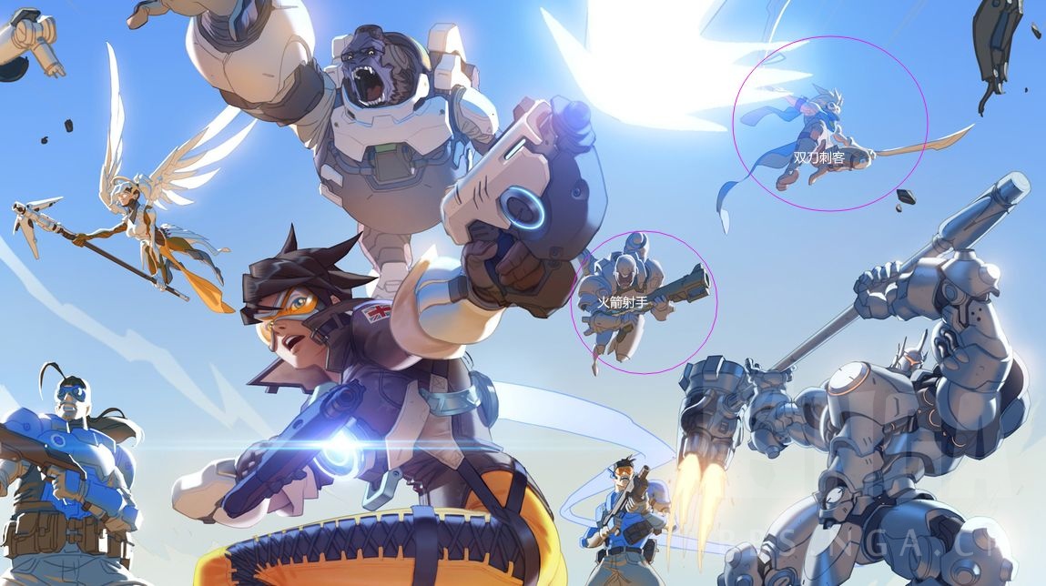 ow2新英雄除了索恩杰之外的几位，大概率也是这张截图里的，你们希望是哪几位 NGA玩家社区