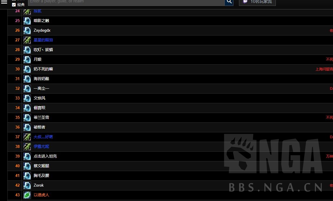 [奶德] [PVE] 浅谈奶德四阶段 配装和手法 WCL狂野之刃BWL排名第2奶德 NGA玩家社区