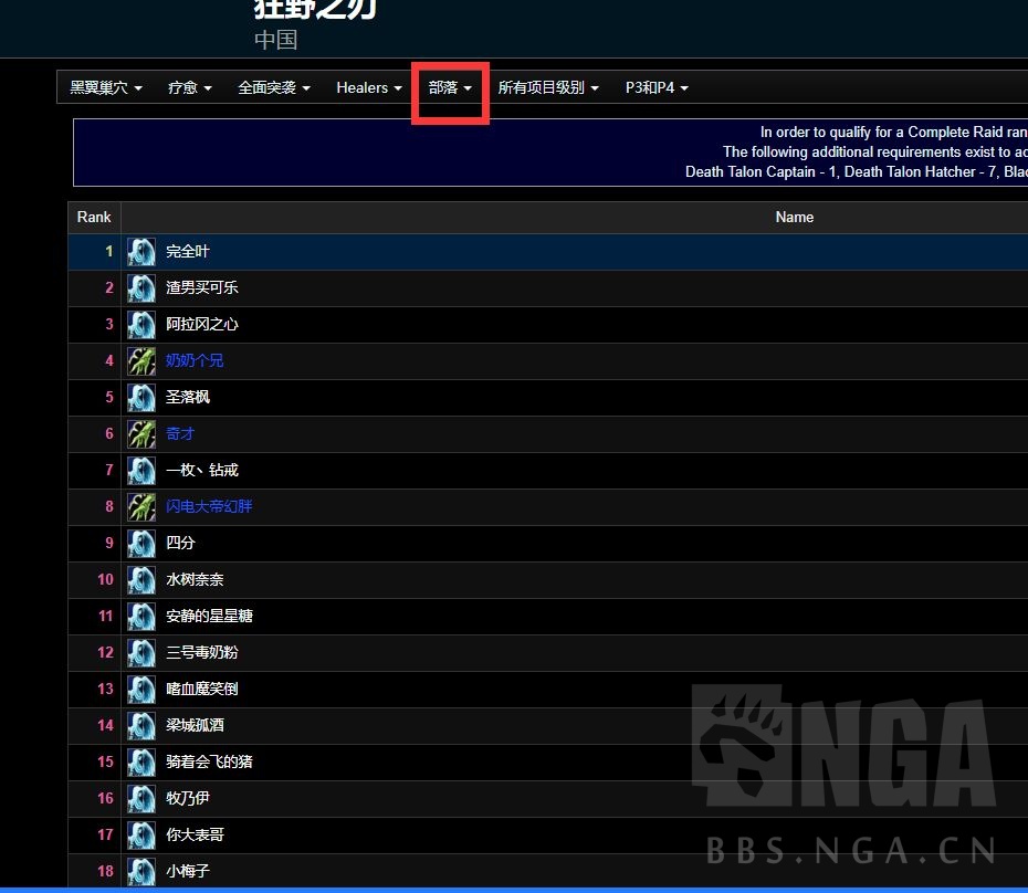 [奶德] [PVE] 浅谈奶德四阶段 配装和手法 WCL狂野之刃BWL排名第2奶德 NGA玩家社区
