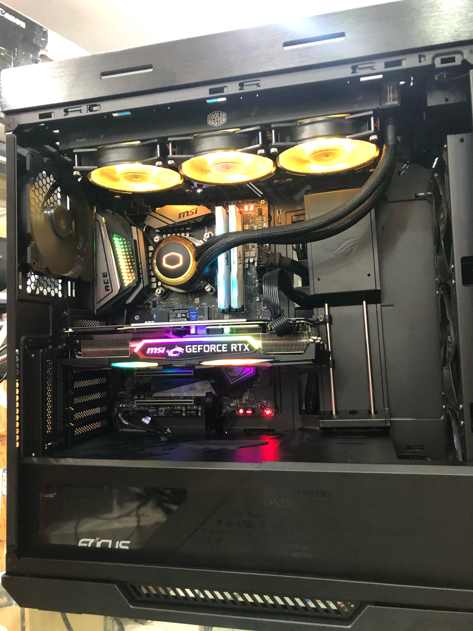 9900k+太阳神机箱+酷冷G360冷排 NGA玩家社区