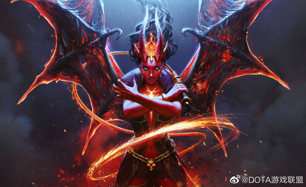 Ti10身心和至宝原画(女王、风行) NGA玩家社区